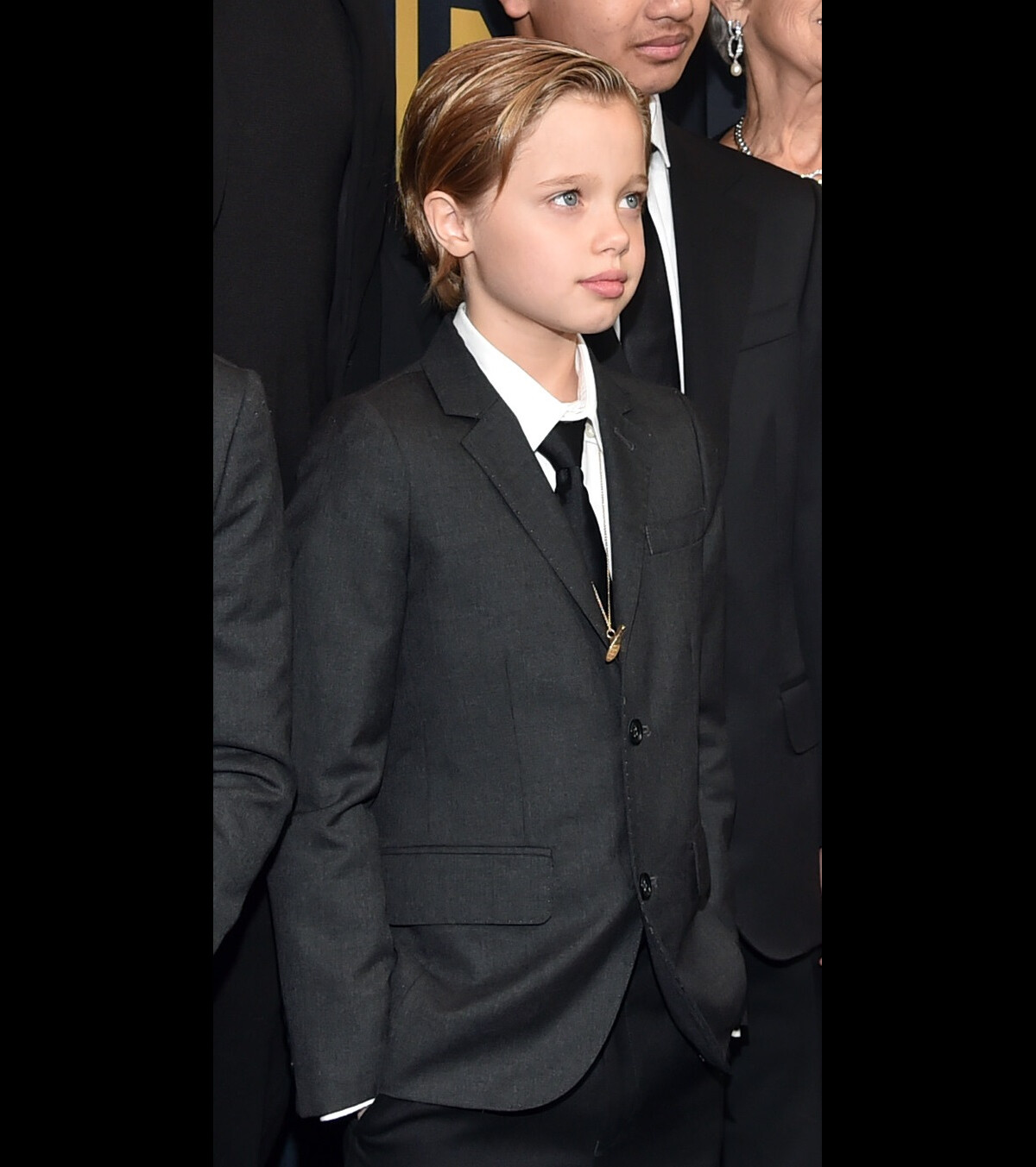 Foto: Shiloh, filha de Angelina Jolie e Brad Pitt, não gosta de ser ... Foto: Shiloh, filha de Angelina Jolie e Brad Pitt, não gosta de ser ...