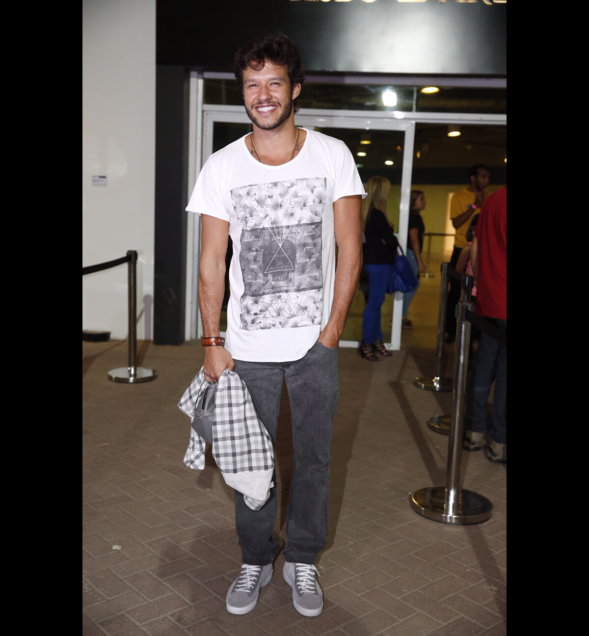 Foto: Nando Rodrigues também foi conferir o show no Rio - Purepeople