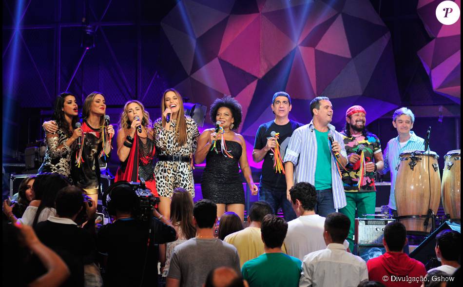 Cantores de axé fizeram a festa no programa 'Altas Horas' em ...