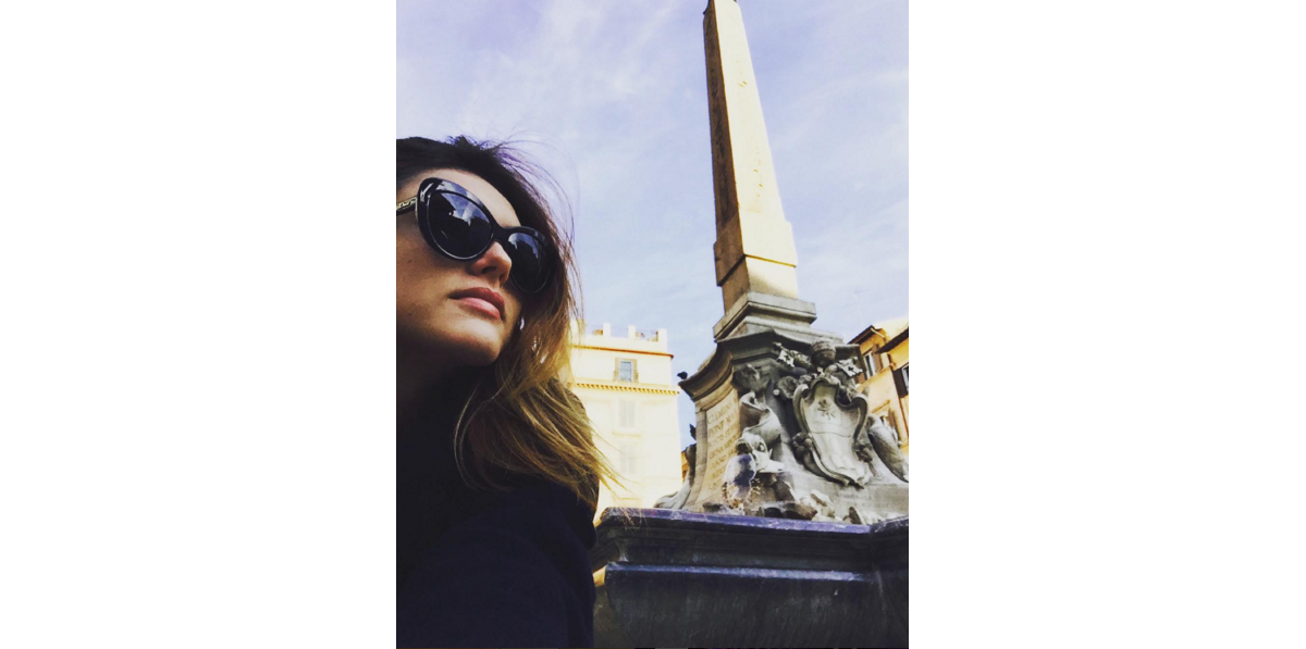 Foto: Ela tem registrado e postado fotos de seu tour nas cidades ...