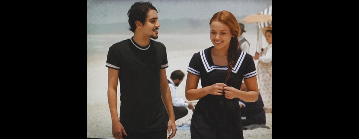 Foto: Alice (Juliane Araújo) e Jonas (George Sauma) tem romance ...