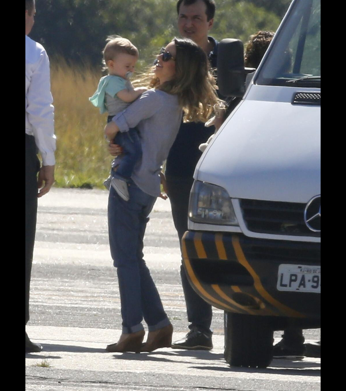Foto: Sandy lembra primeiros meses com o filho, Theo: 'Via chorando e ...