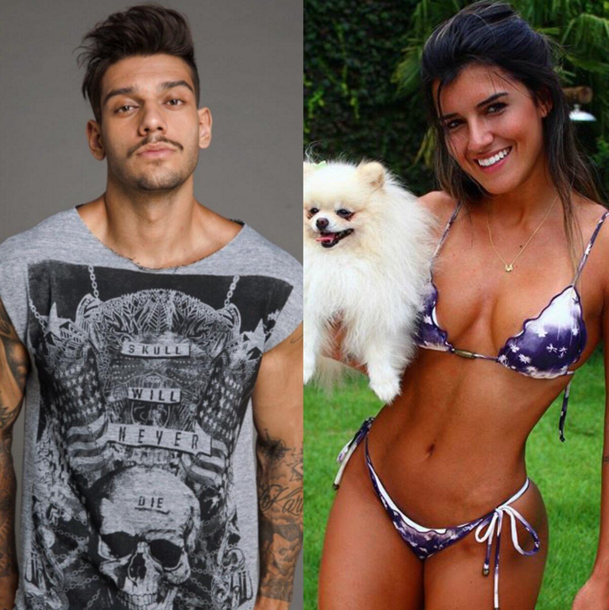 Foto: A modelo Vitória Gomes é apontada como novo affair de Lucas Lucco - Purepeople