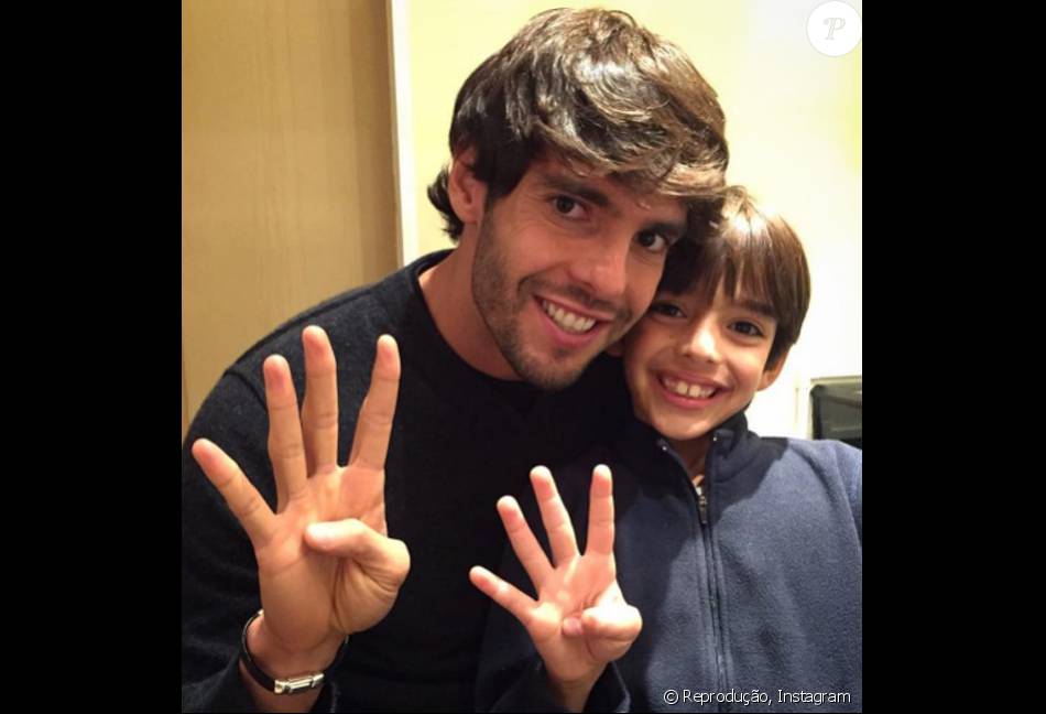 Kaká usou o Instagram nesta sexta-feira, 10 de junho de 2016, para ...
