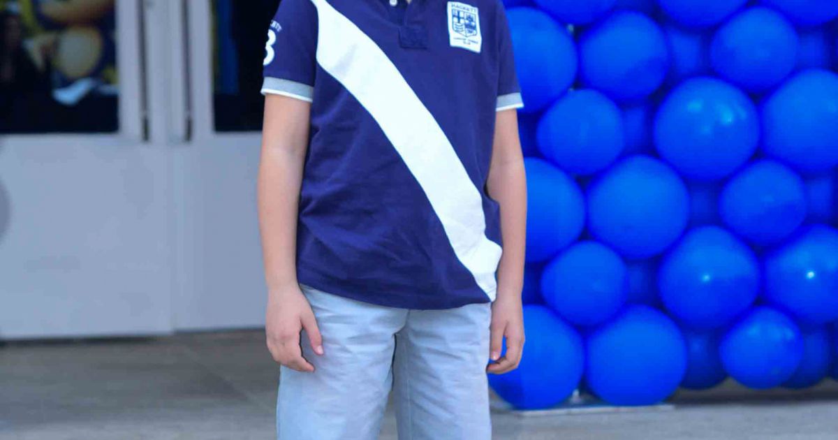 Rodrigo, filho do apresentador Fausto Silva, foi ao aniversário de Luca ...