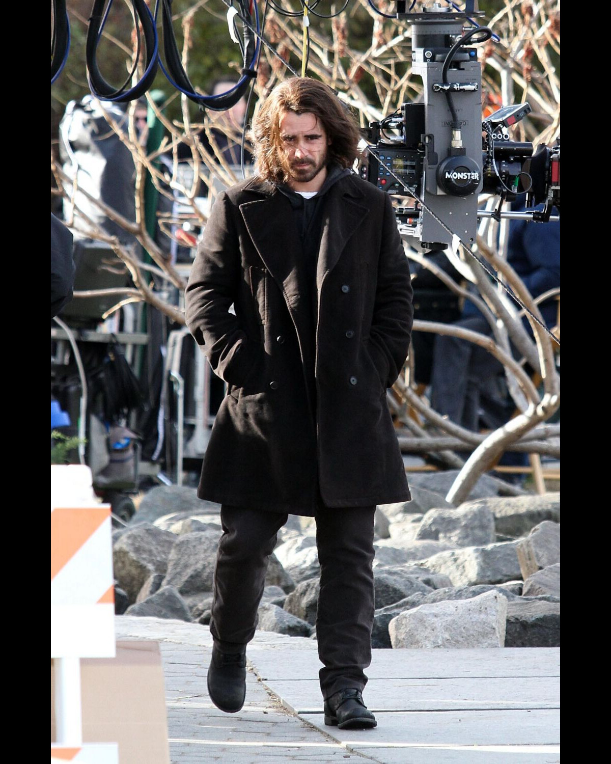 Foto: Colin Farrell estava filmando no Brooklyn, bairro da cidade de ...