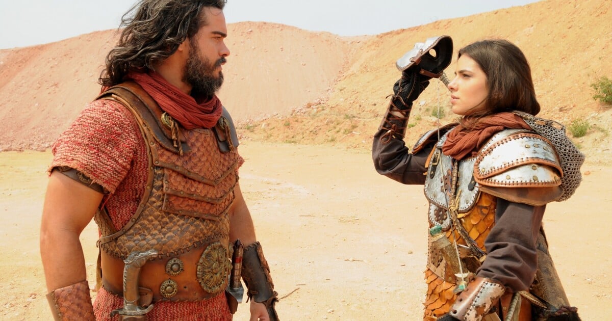 Novela 'A Terra Prometida': Josué descobre que Aruna é o soldado ...