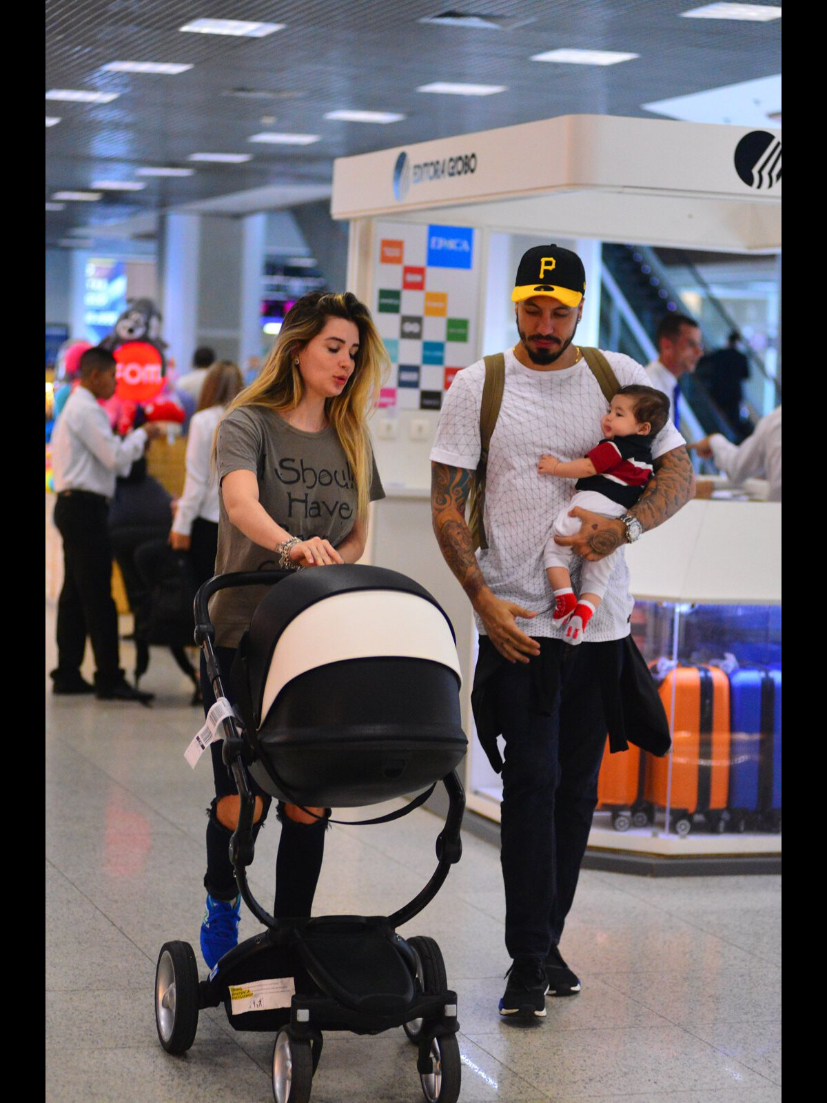 Foto: Mãe de Lucca, Aline já revelou que a amamentação fez com que ela ...