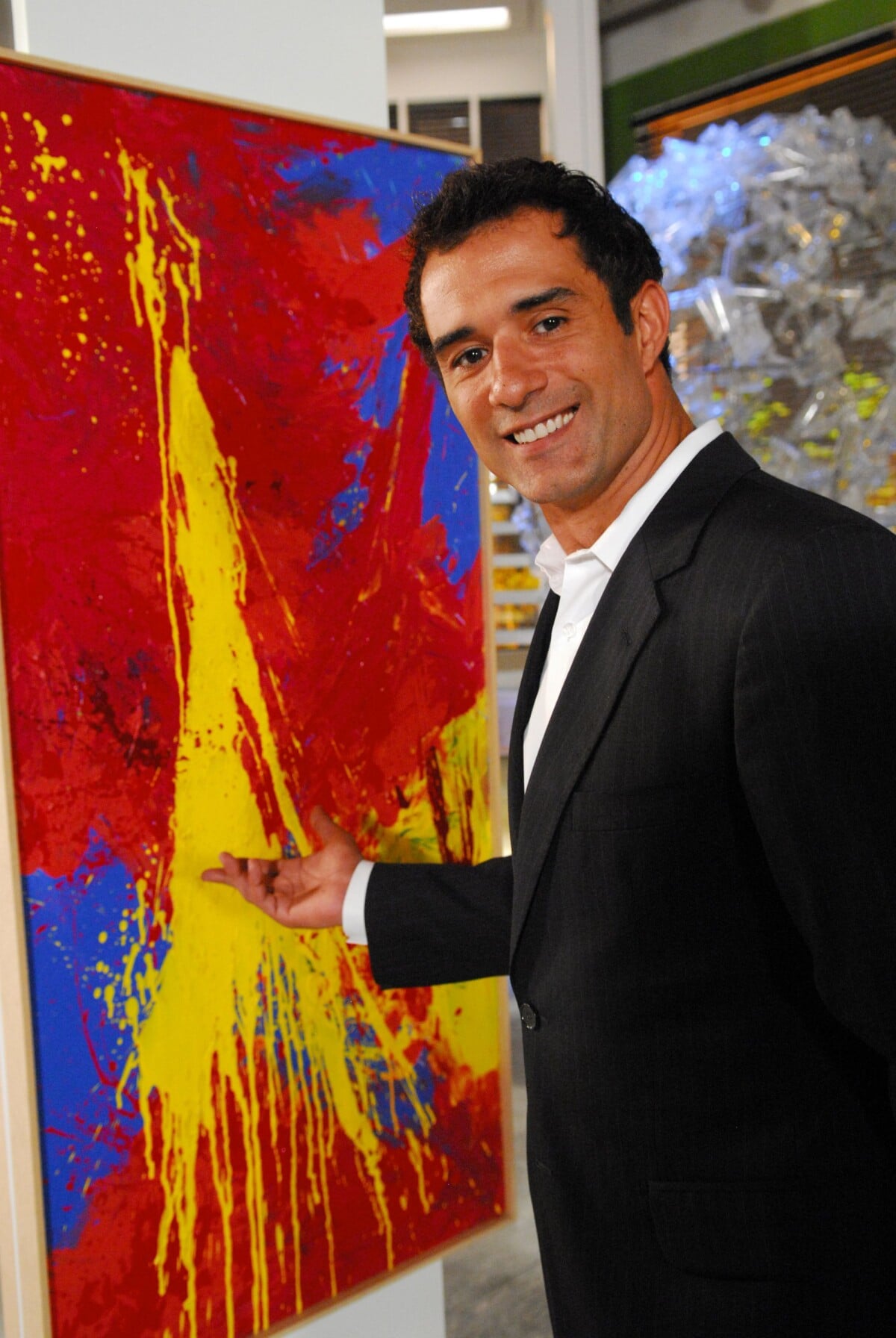 Foto: Na novela 'Caras e Bocas', Denis (Marcos Pasquim) era um pintor ...