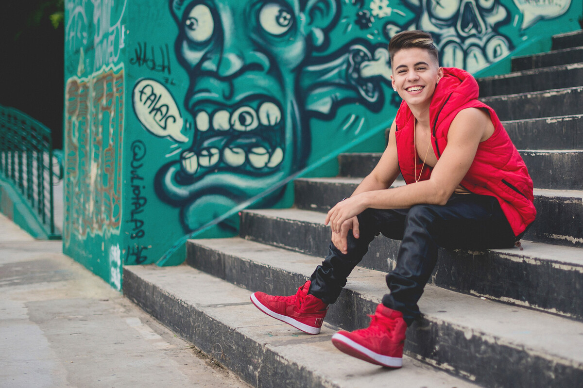 Foto: Biel está nos Estados Unidos e postou uma série de vídeos com uma ...