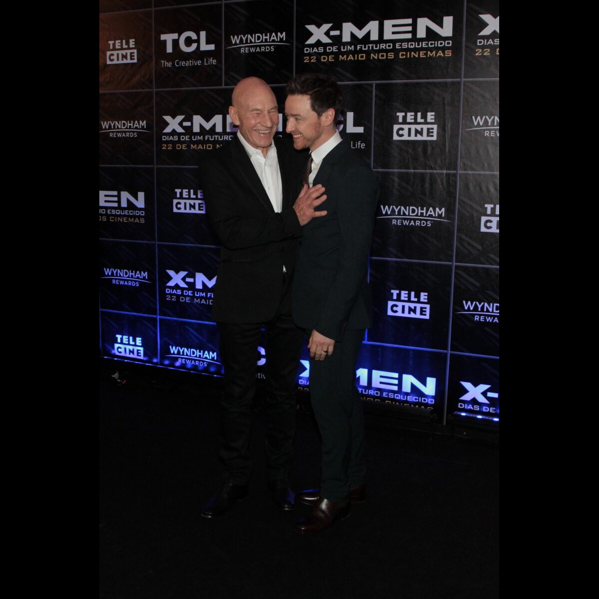 Foto: Patrick Stewart e James McAvoy participam do lançamento de 'X-Men ...
