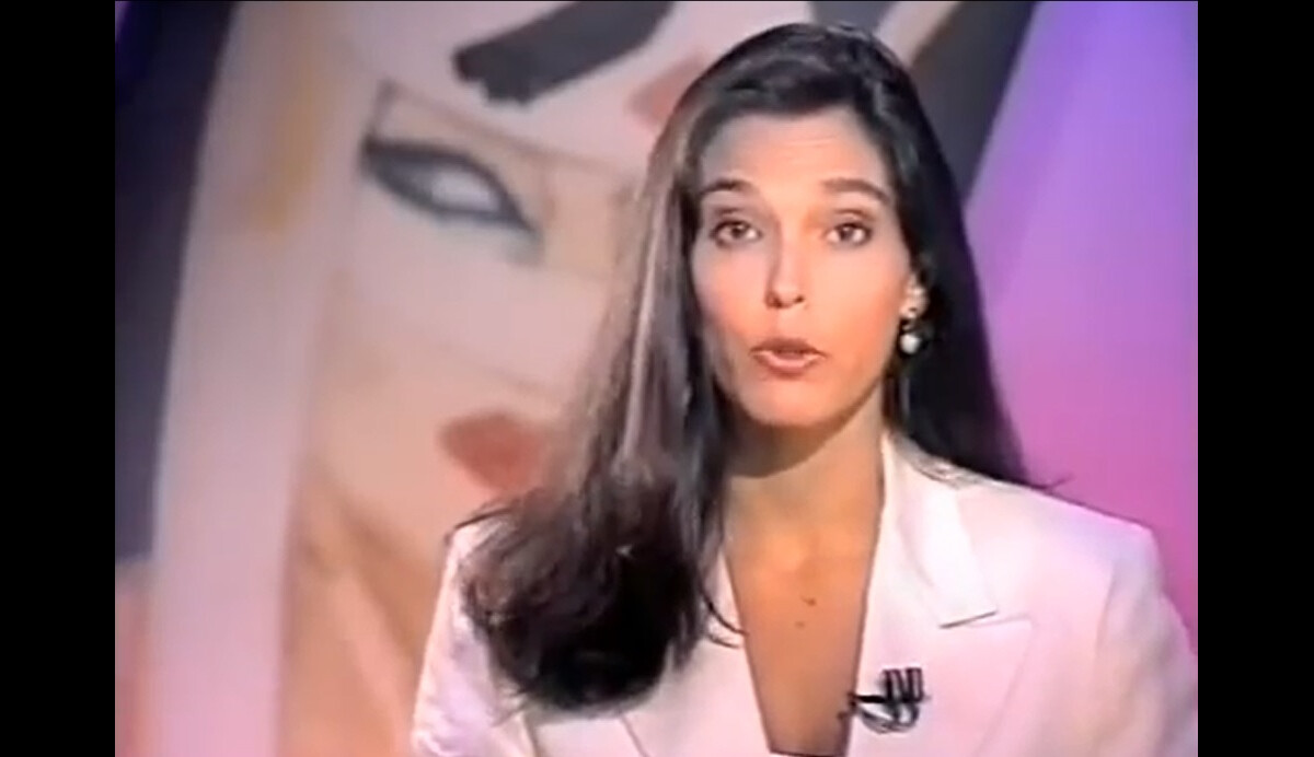 Foto: Valéria Monteiro foi a primeira mulher a apresentar o 'Jornal ...