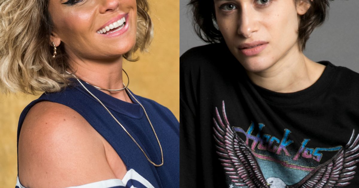 Manuela (Luisa Arraes) é salva de atropelamento por Luzia (Giovanna ...