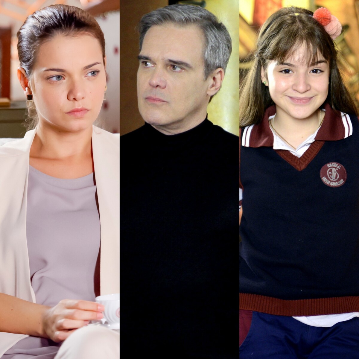 Foto: Luísa (Milena Toscano) tenta impedir que Sr. Pendleton (Dalton ...