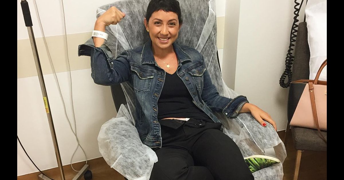 Linda Rojas teve câncer duas vezes e optou por fazer a mastectomia para ...