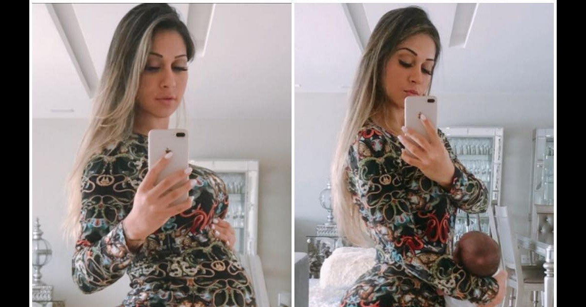 Mayra Cardi mostra mudança no corpo antes e depois da gravidez. Veja ...