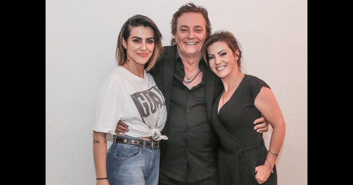 Cleo e a madrasta, Fernanda Pascucci, posaram com Fábio Jr. nos ...