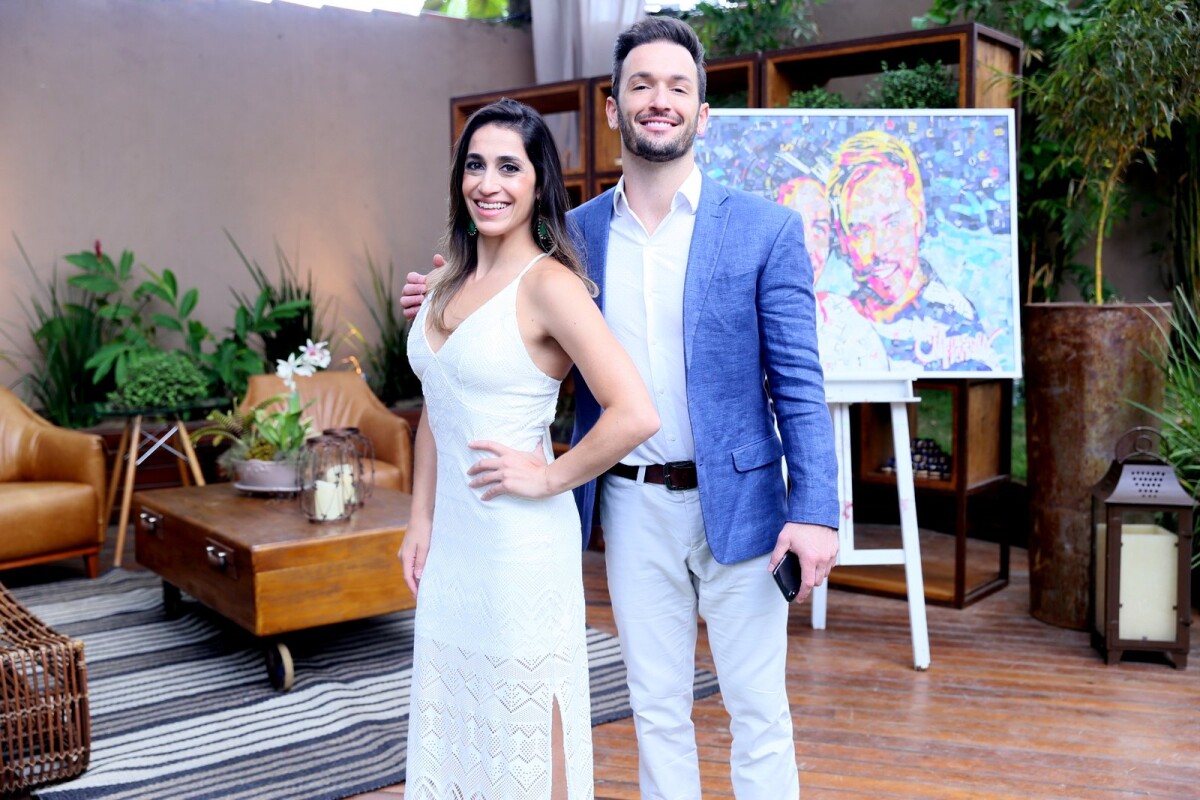 Foto: Diego Hypólito e Danielle Hypólito prestigiam casamento de Bruno Chateaubriand e Diogo ...