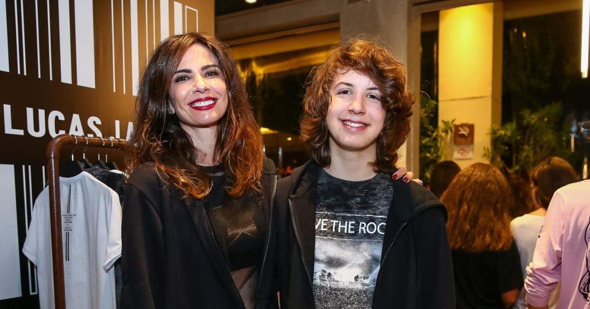 Luciana Gimenez é mãe de Lucas Jagger - Purepeople