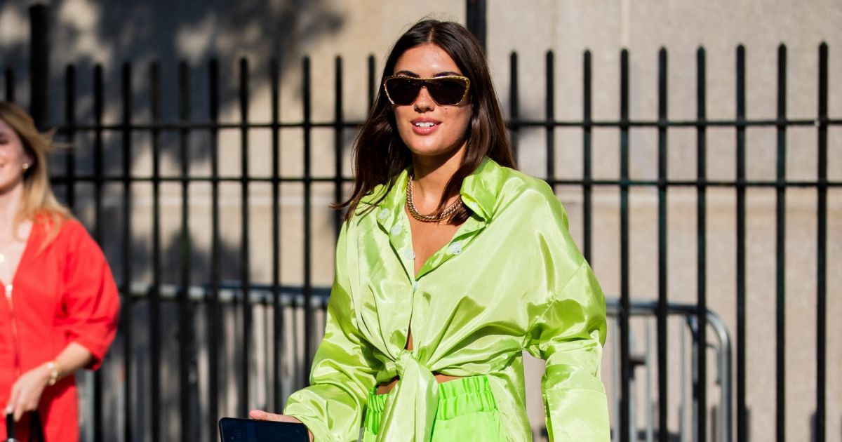 Neon: verde fluorescente é uma das cores favoritas do street style das ...