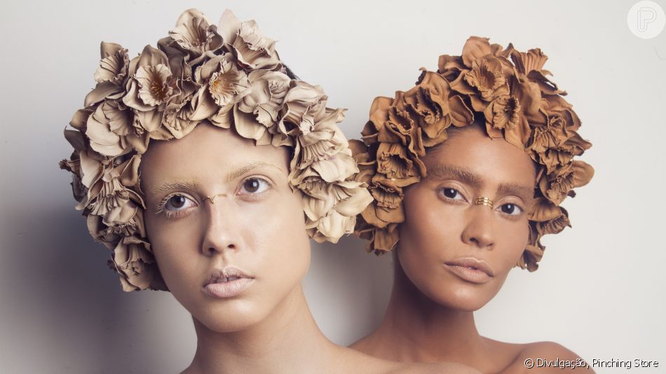 Moda entre as famosas: conheça o pinching, acessório para o rosto que ...