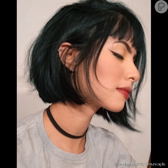 Cabelo short bob com franja: versão mais contemporânea do chanel ...