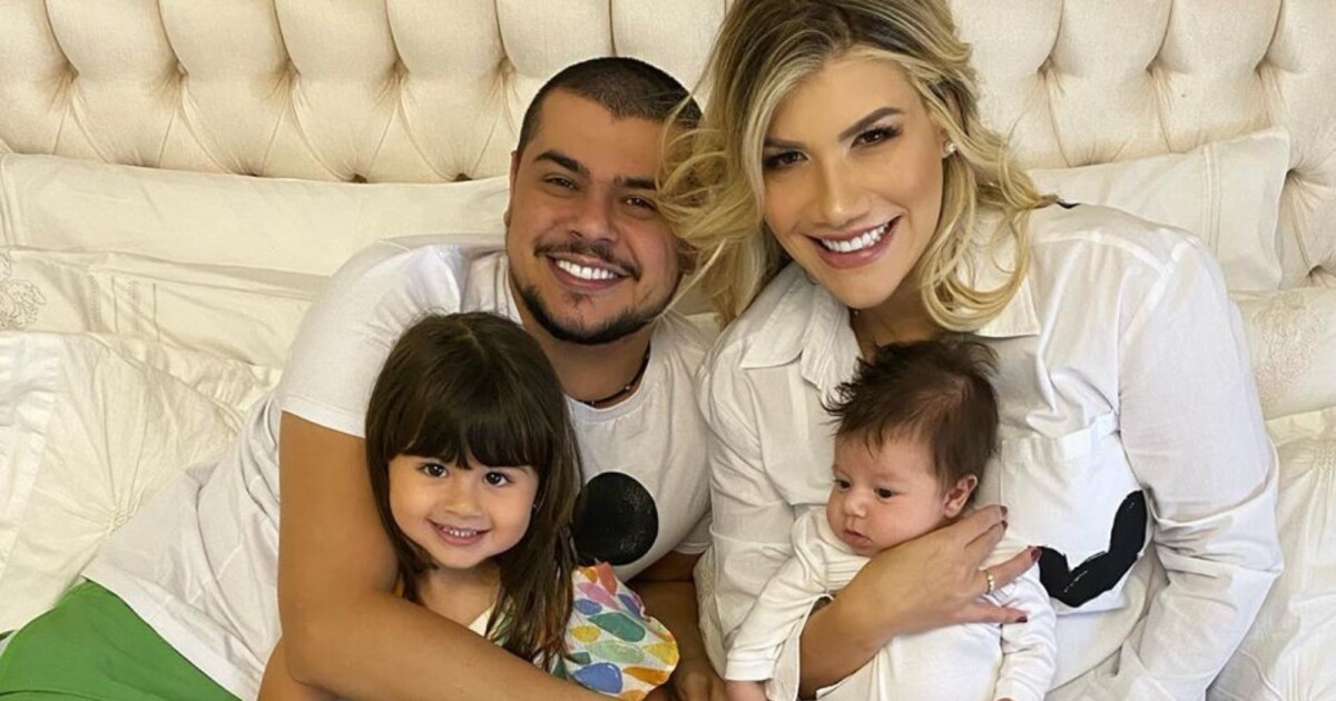 Veja vídeo do 1º corte de cabelo do filho de Cristiano, dupla de Zé ...