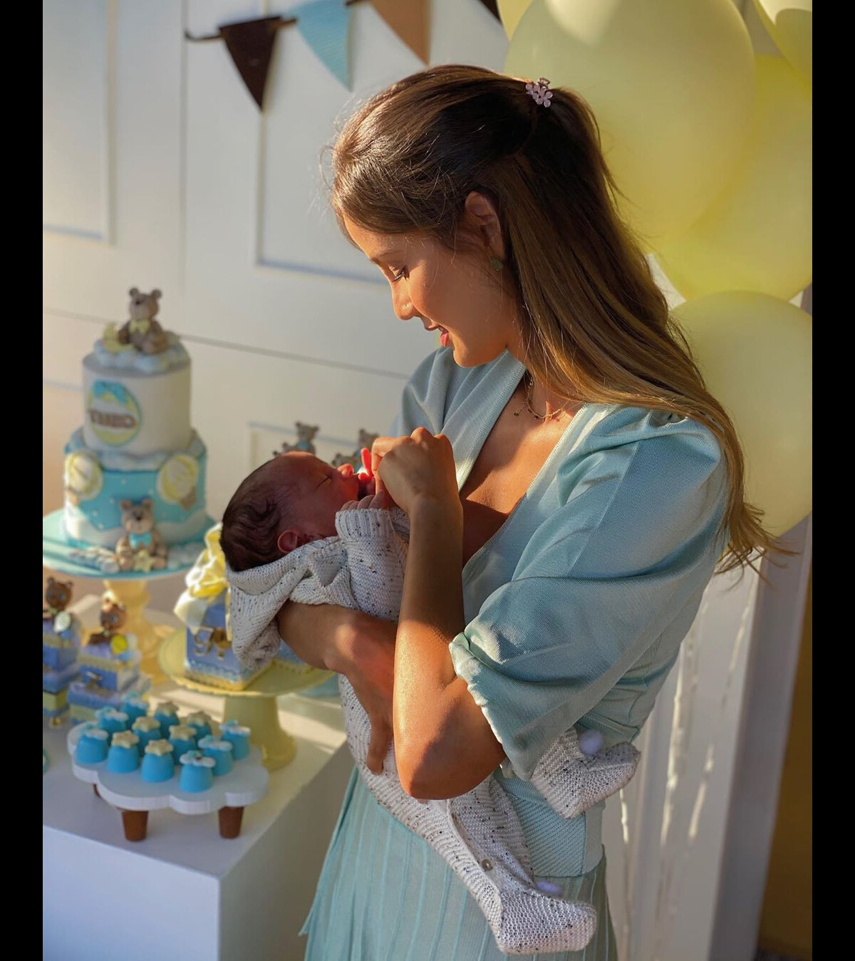 Foto: Theo, filho de Biah Rodrigues e Sorocaba, completou 1 mês de vida ...