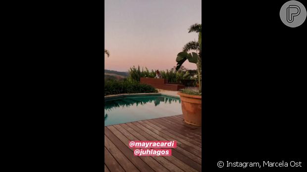 Veja vídeo de piscina de Mayra Cardi! - Purepeople