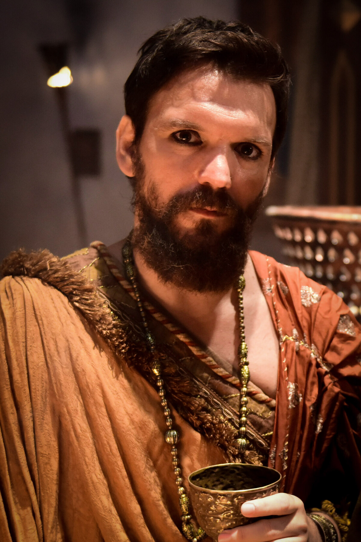 Foto: Na novela 'Gênesis', Bruno Seixas é Baalias - Purepeople