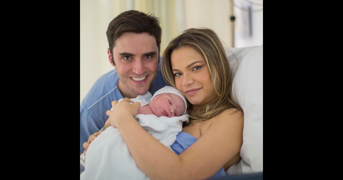 Milena Toscano, de 37 anos, deu à luz Francisco nesta sexta-feira (25 ...