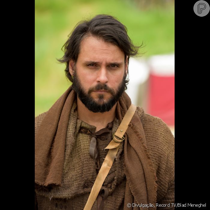 Novela 'Gênesis': Rúben (Felipe Cunha) vai beijar Bila (Patrícia França ...