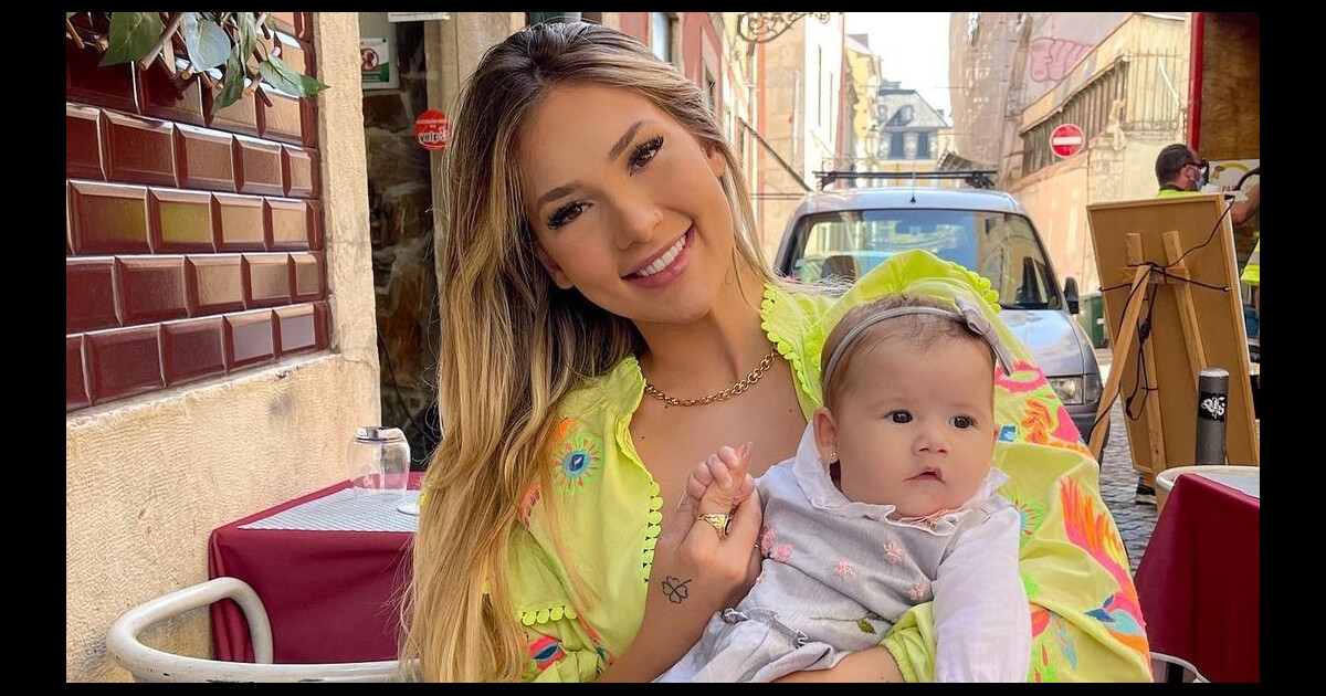 Explosão de fofura! Virginia posta foto do 4º mêsversário de Maria ...