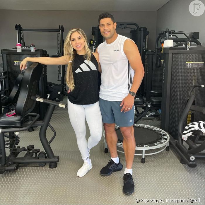 Hulk e Camila Ângelo reuniram a família próximo ao natal de 2019 para ...