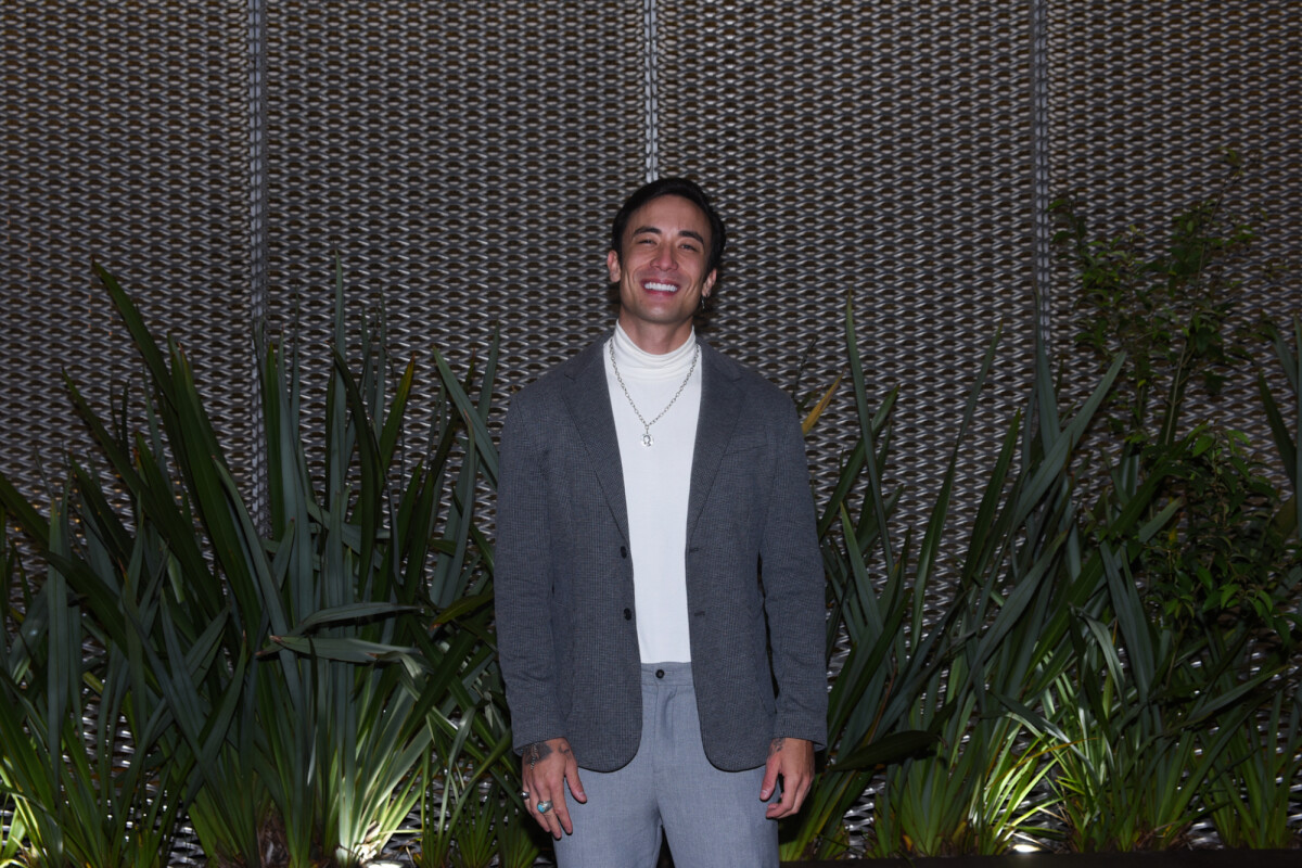 Foto: Daniel Caon marcou presença na festa de Lipe Ribeiro - Purepeople