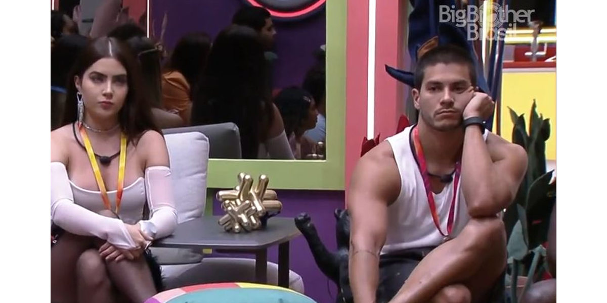 Foto No Bbb 22 Jade Picon E Arthur Aguiar Protagonizaram Uma