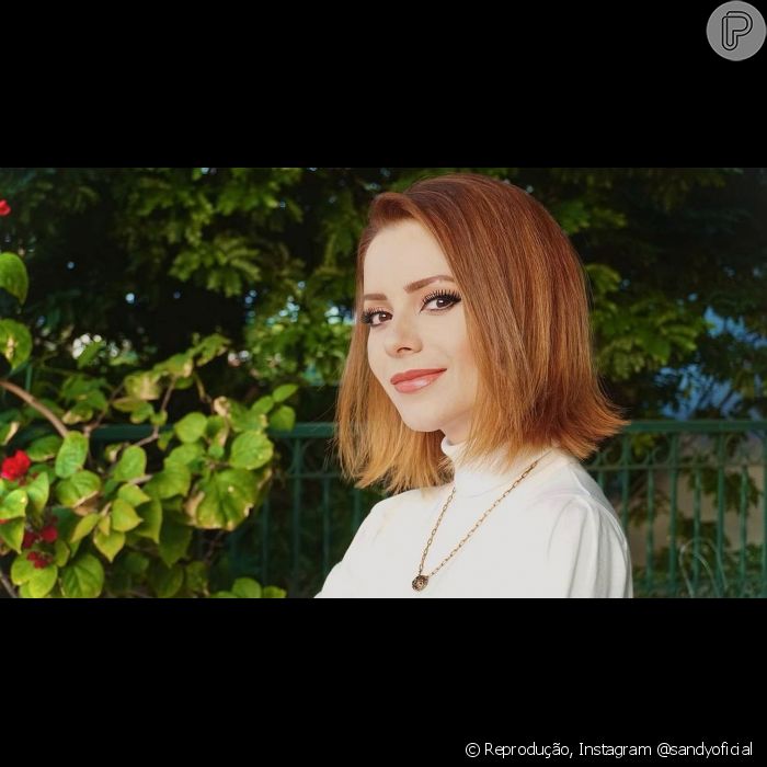 Sandy está ruiva! - Purepeople