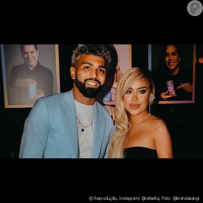 Gabigol e Rafaella Santos anunciaram o quarto término no início do mês ...