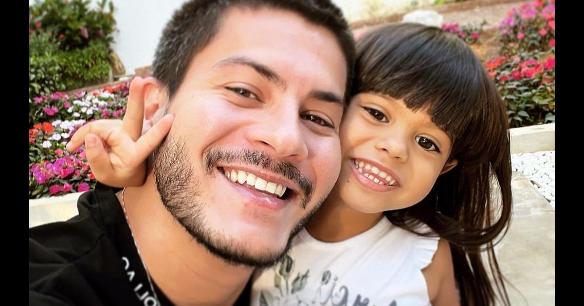 Arthur Aguiar é pai de Sophia, de 3 anos, fruto da relação com Maíra ...