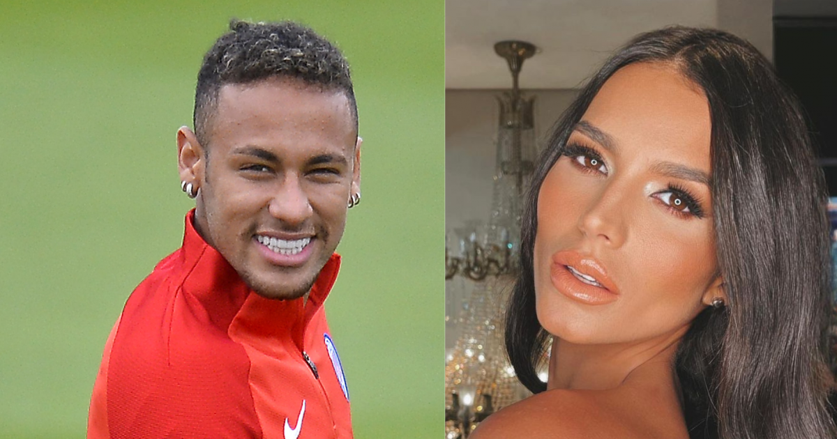 A modelo Jéssica Turini também foi vista na casa de Neymar em Paris ...