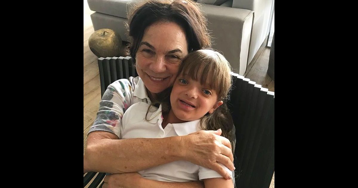 Mãe de Cesar Tralli, Edna Tralli posa com Rafaella Justus em foto de ...