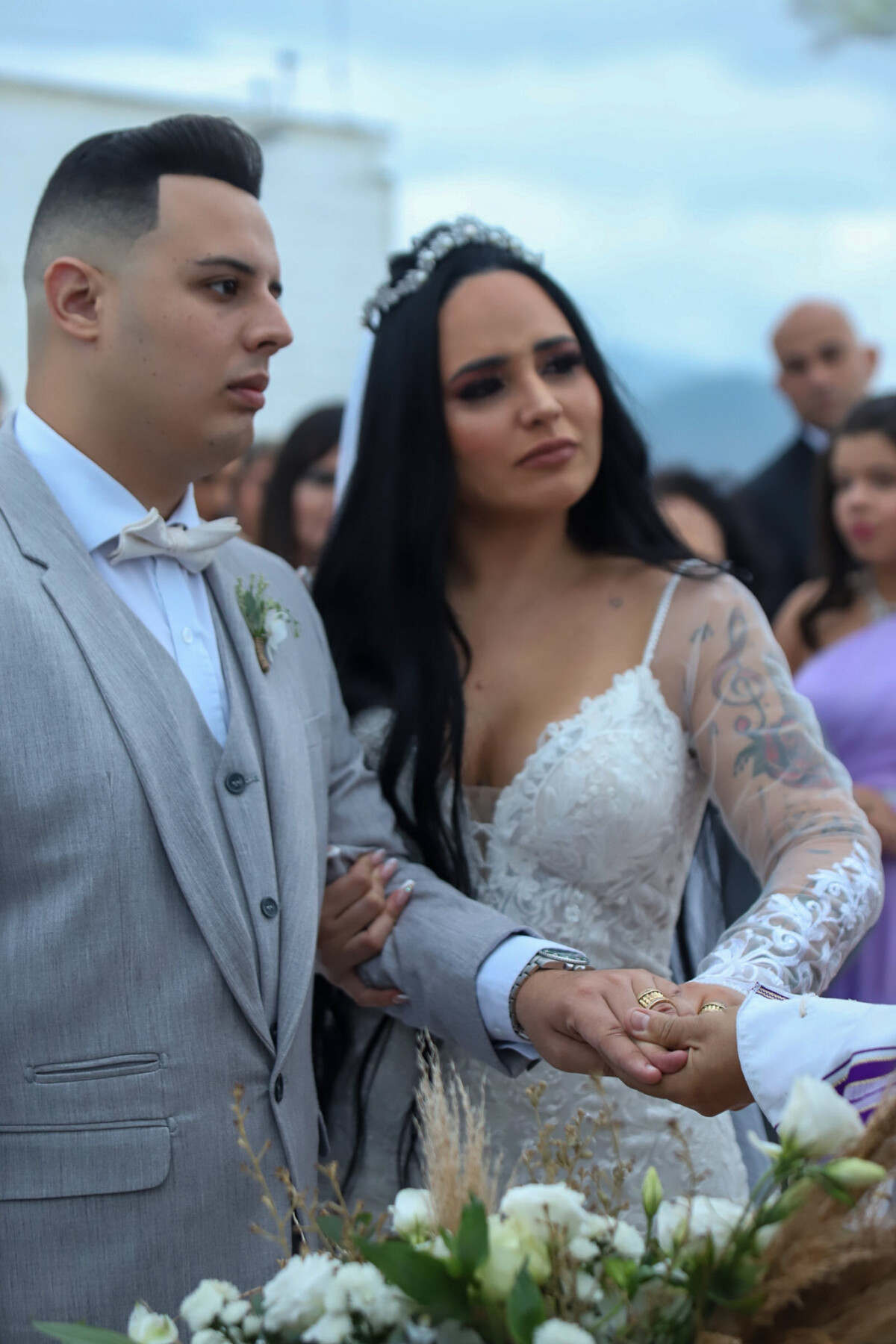 Foto: Patrick Abrahão e Perlla se casaram em junho deste ano - Purepeople