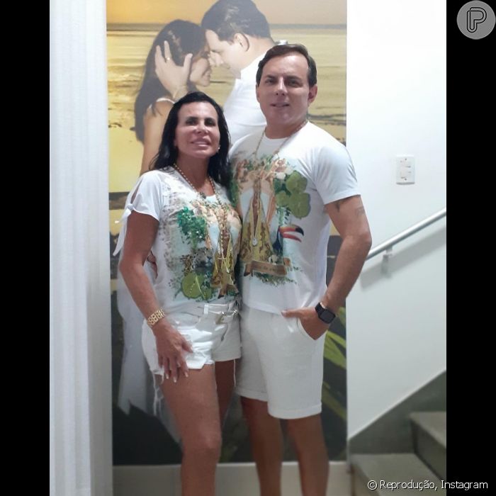Gretchen e Esdras de Souza se casaram em outubro de 2020 - Purepeople