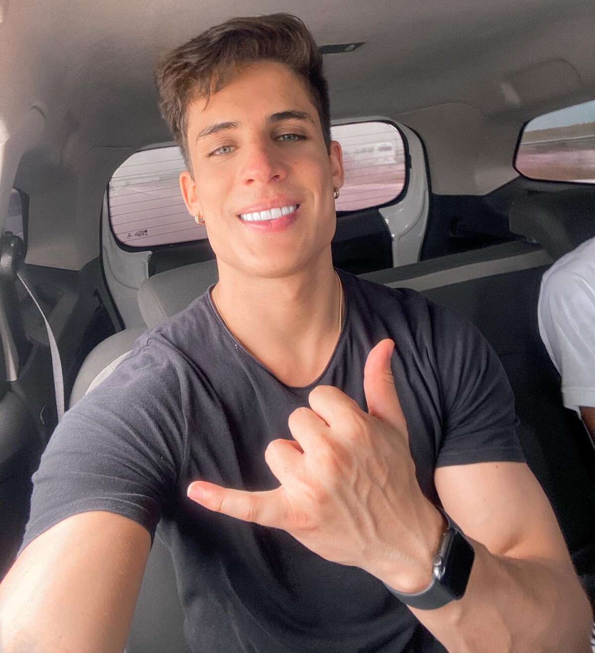 Foto: Tiago Ramos estava muito alterado, segundo pessoas que estavam no local - Purepeople