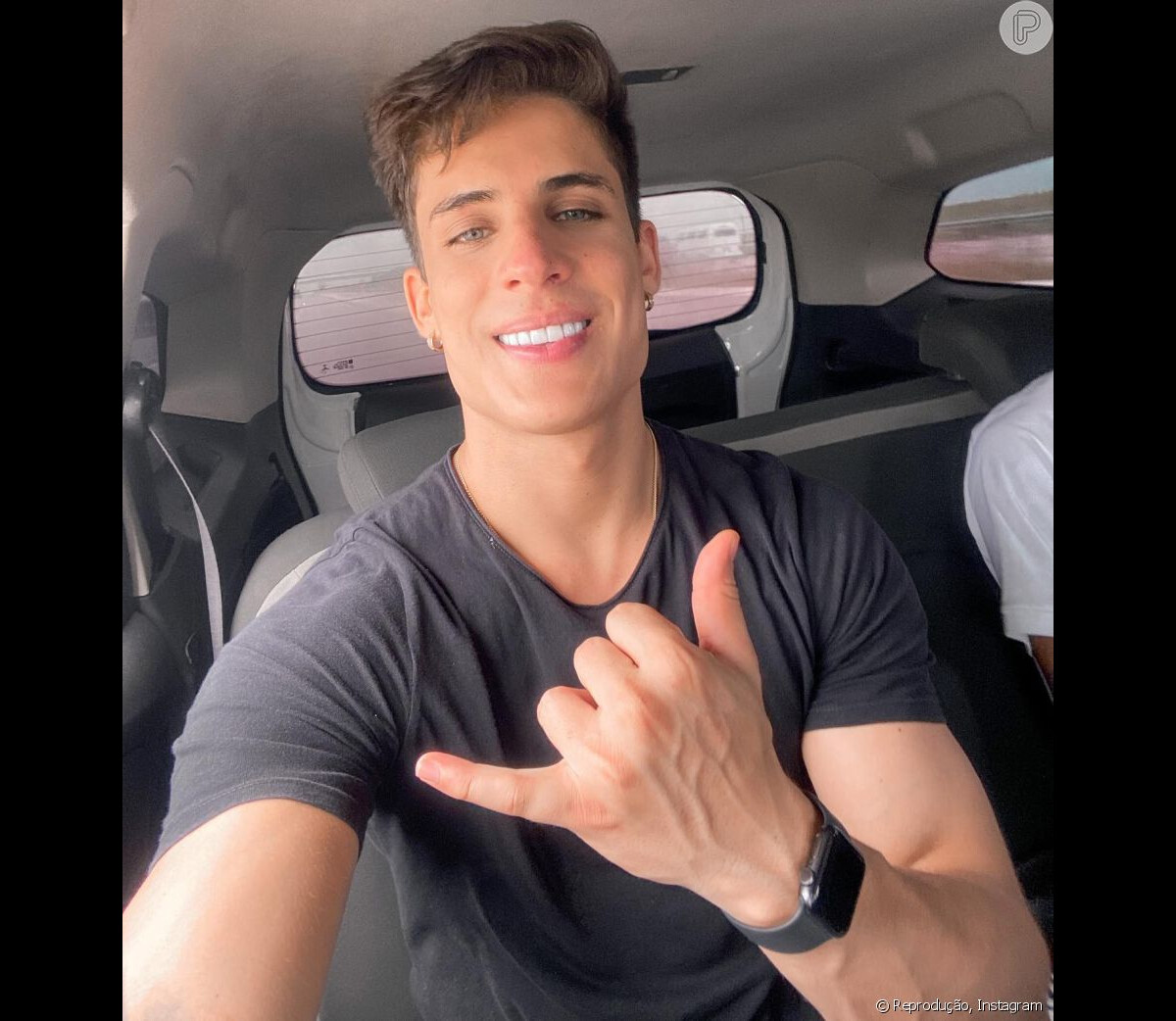 Foto: Tiago Ramos estava em uma praia do Rio de Janeiro quando o vídeo ...