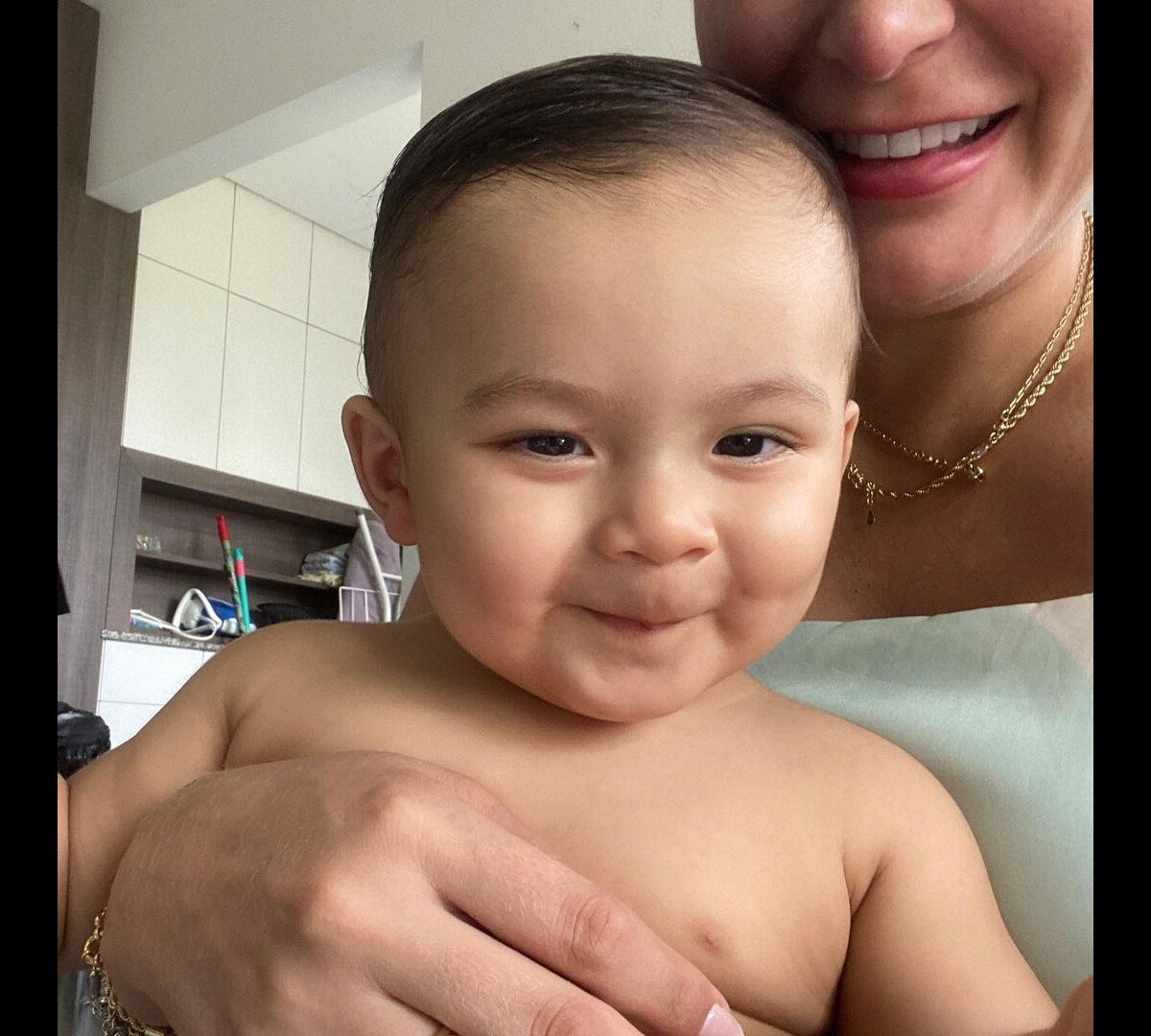 Foto: Leon, filho de Andressa Urach, completa um ano de vida neste ... Foto: Leon, filho de Andressa Urach, completa um ano de vida neste ...