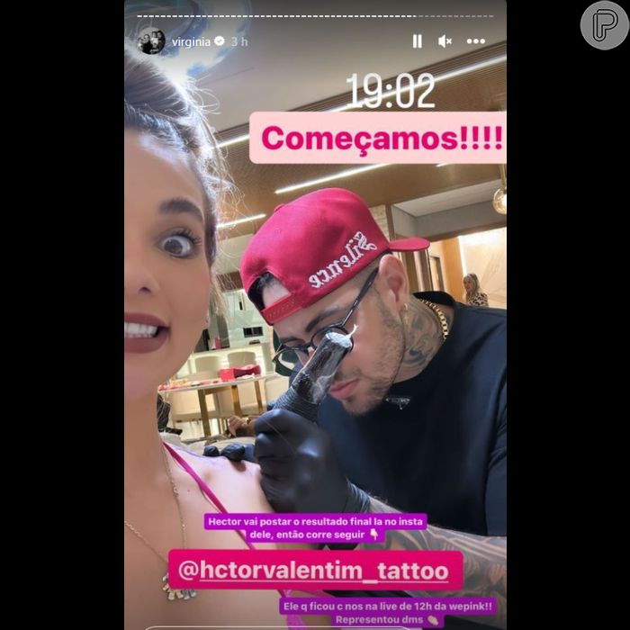 Virgínia Fonseca se tatuou no ombro - Purepeople