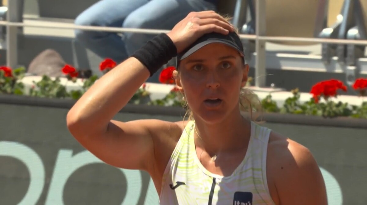 Foto: Reação de Bia quando venceu e passou para a semifinal. - Purepeople
