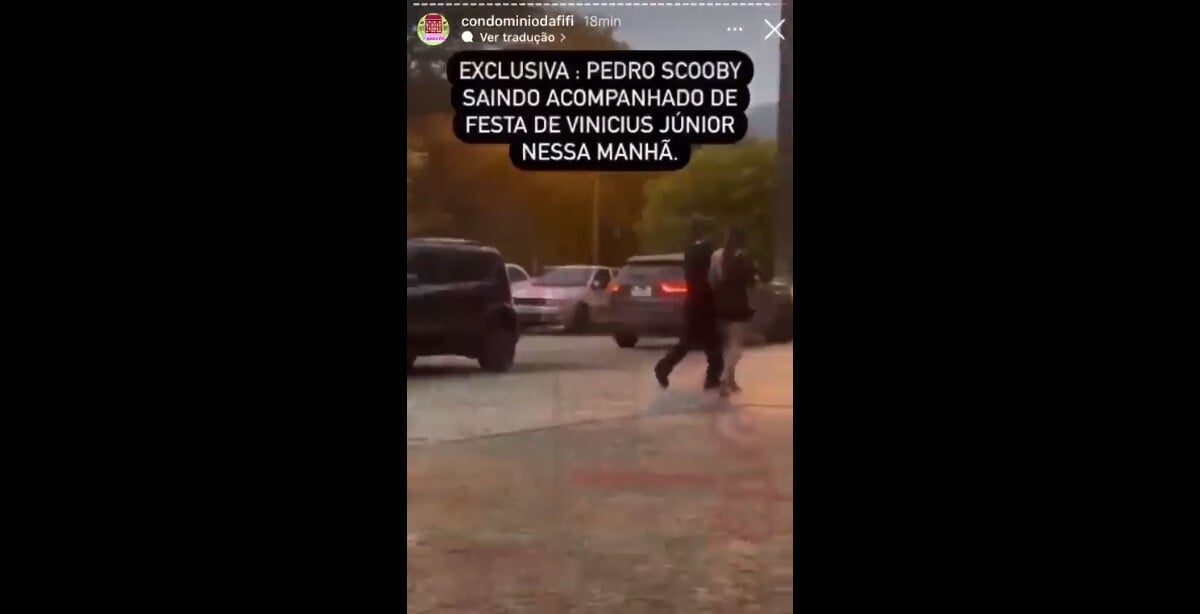 Foto: O perfil Condominio da Fifi publicou um flagra de Pedro Scooby ...