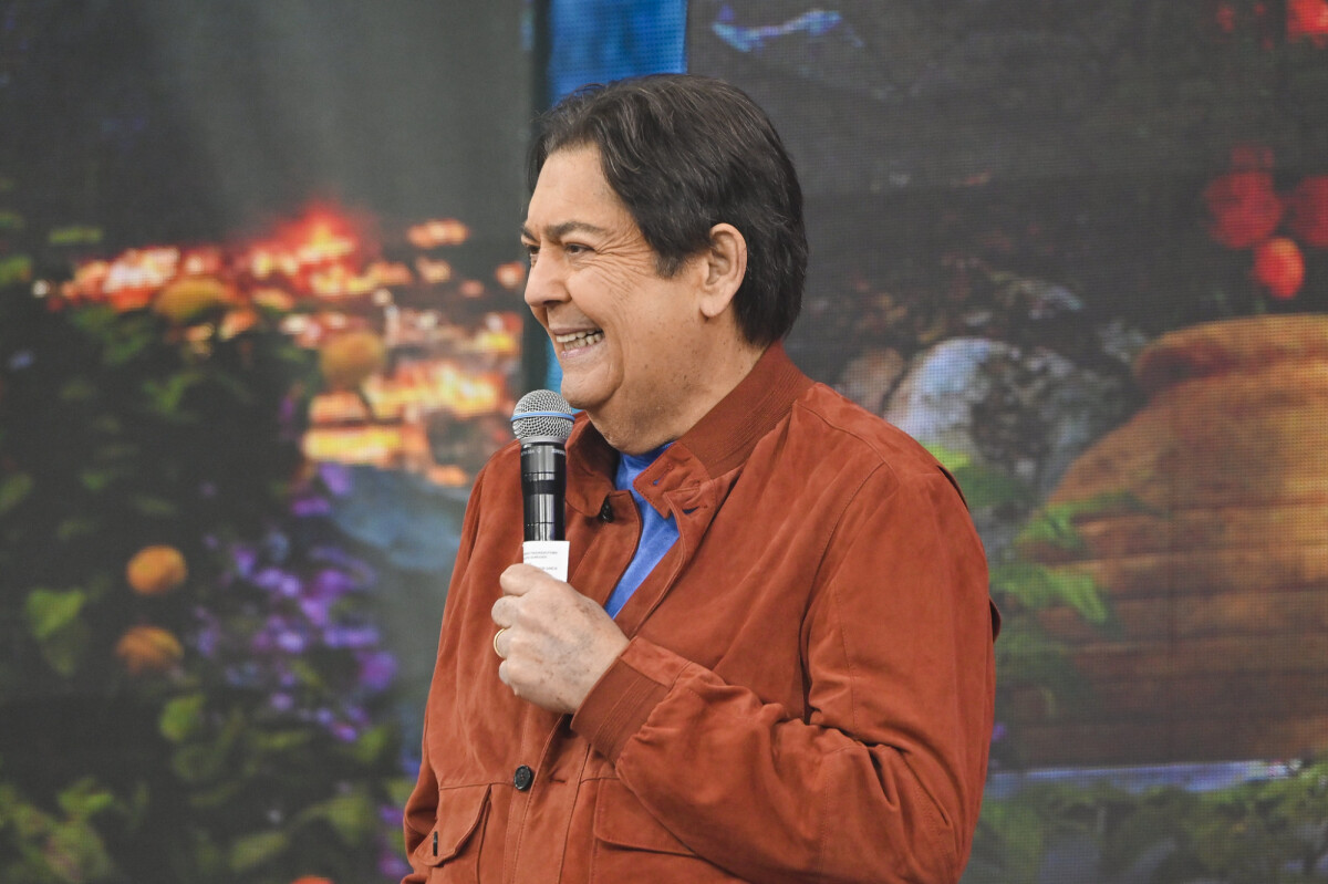 Foto: Faustão agradeceu emocionado a família do doador de seu novo ...